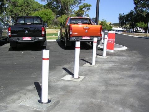 A Brief Guide to Choose the Right Wheel Stops | Image Bollards