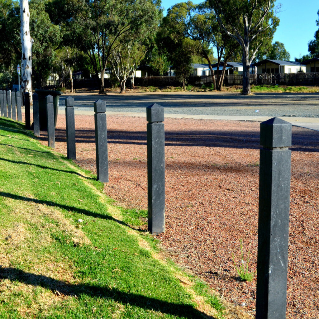 Non Conductive Bollard 100mm Square | Image Extra